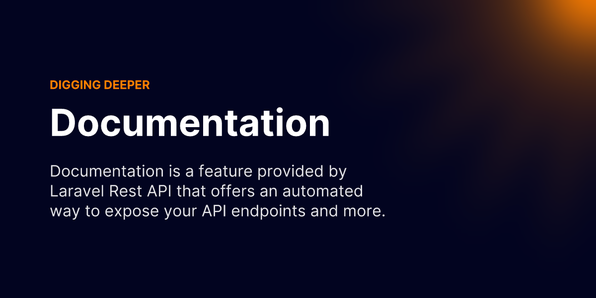 Documentation - Laravel Rest Api - Lomkit Documentation - Laravel Rest Api - Lomkit